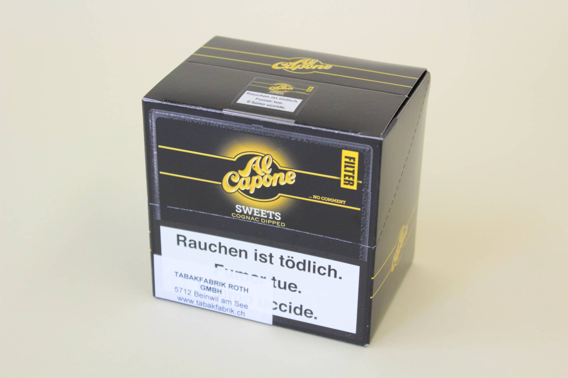 Al Capone Sweets "Cognac" mit Filter - Tabakfabrik Roth
